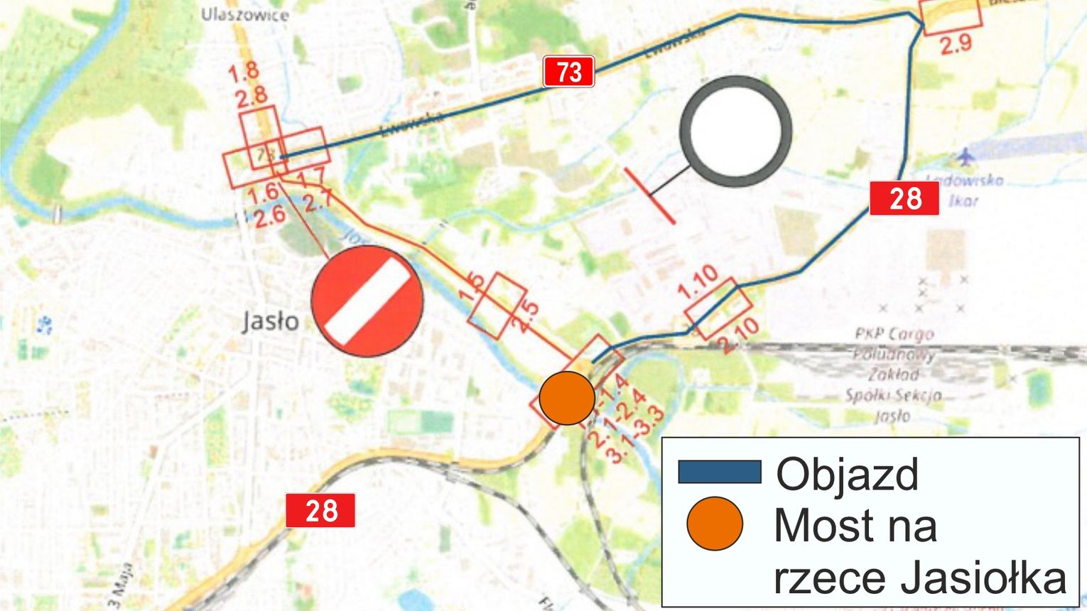 Ważna informacja dla kierowców! Rozpoczyna się remont mostu w Jaśle
