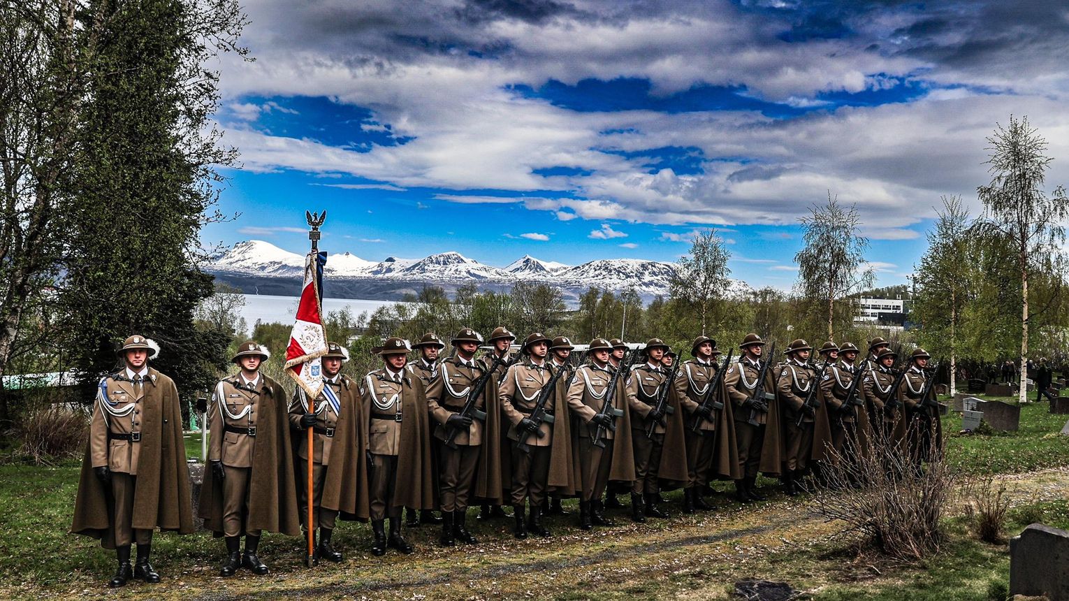 Podhalańczycy na obchodach 85. rocznicy bitwy o Narwik