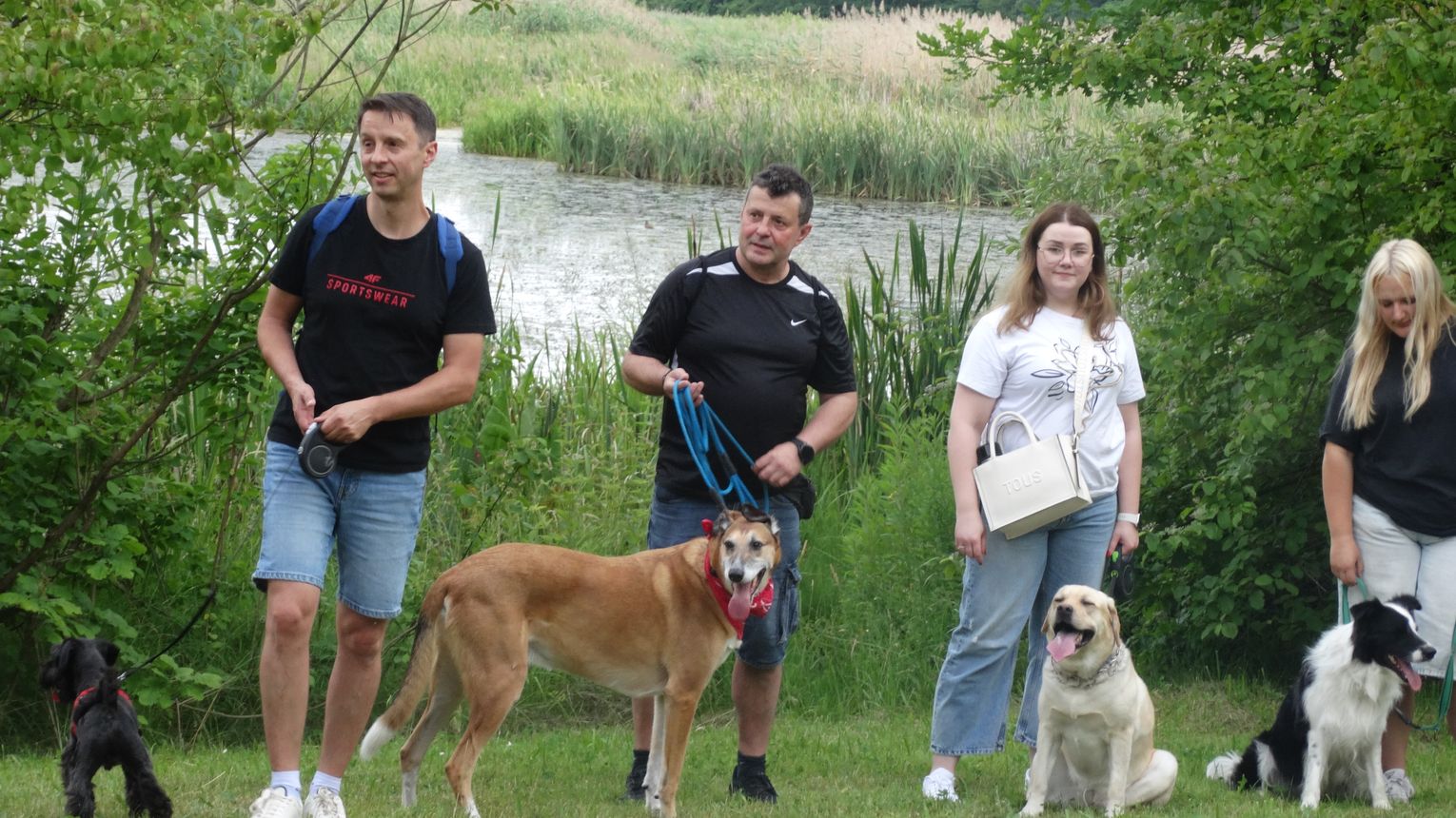 Psie powitanie lata w Rzeszowie pod Lisią Górą